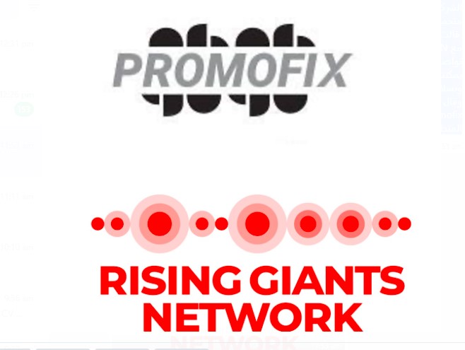 PROMOFIX وRISING GIANTs NETWORK تعلنان عن شراكة استراتيجية – نص خبر